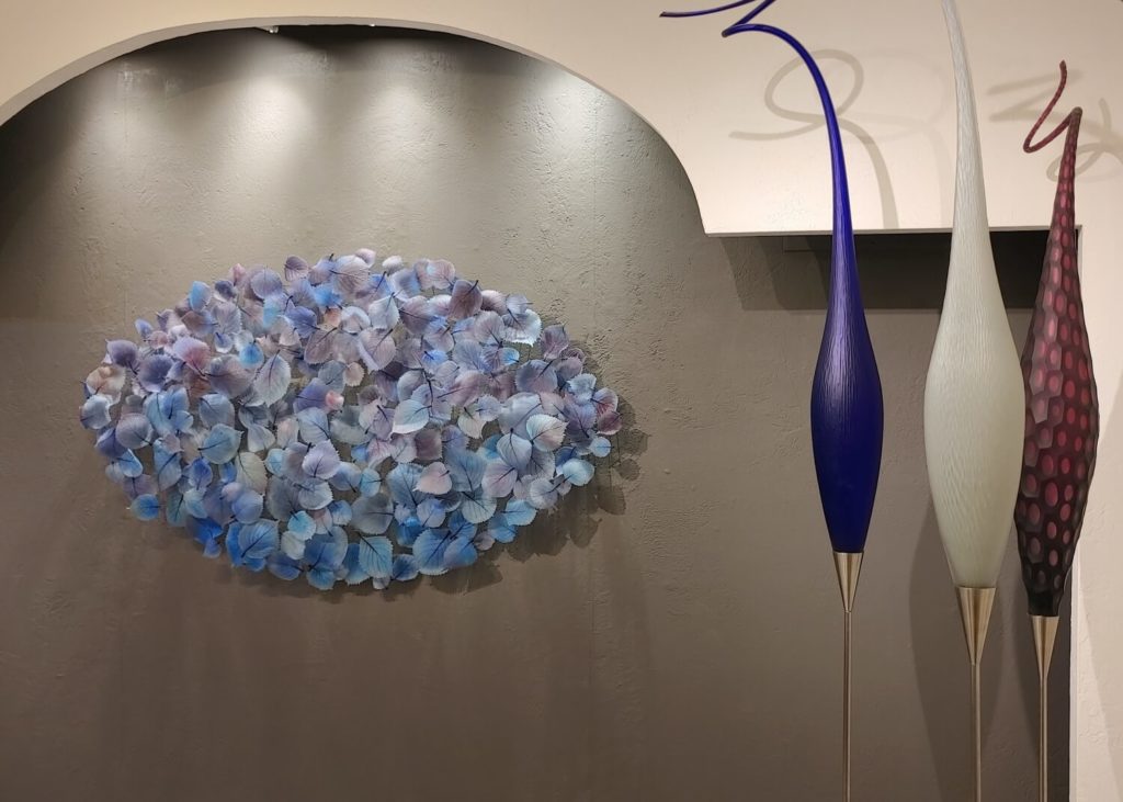 Demetra Theofanus, Dean Benson at Raven Gallery in Aspen